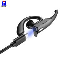 China Bluetooth V5.1 Business Mono Headset 100mAh Battery Wireless Handsfree Earpiece with Mic for sale