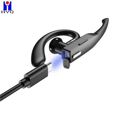 China Bluetooth V5.1 Business Mono Headset 100mAh Battery Wireless Handsfree Earpiece with Mic for sale