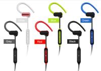 China OEM Bluetooth Earbuds with Earhook 55cm Cord Length Sports Headset V5.1 for sale