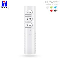 China Bluetooth 5.0 Transmitter Receiver Wireless Earbuds 90mAh Battery 10m Range 3.5mm Aux Car Music Adapter for sale