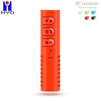 China Bluetooth 5.0 Transmitter Receiver Wireless Earbuds 90mAh Battery 10m Range 3.5mm Aux Car Music Adapter for sale