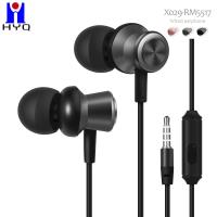 China ROHS 3.5mm Wired In Ear Earphones with Microphone 32Ω Impedance for Android Phone Computer for sale