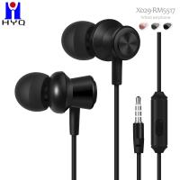 China ROHS 3.5mm Wired In Ear Earphones with Microphone 32Ω Impedance for Android Phone Computer for sale