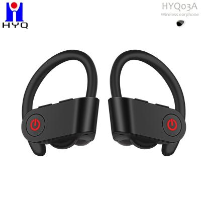 China 80mAh Bluetooth Earhook Sport Earbuds 10mm Driver 32Ω Wireless Headset for Smartphones Laptop for sale