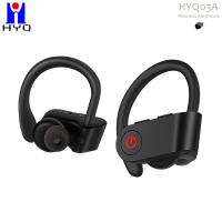 China 80mAh Bluetooth Earhook Sport Earbuds 10mm Driver 32Ω Wireless Headset for Smartphones Laptop for sale