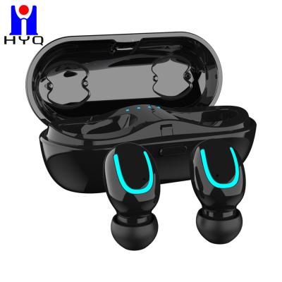 China Jieli V5.0 TWS Bluetooth Earbuds In-Ear with LED Light 50mAh Battery Type-C Charging for sale