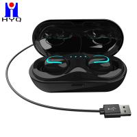 China Jieli V5.0 TWS Bluetooth Earbuds In-Ear with LED Light 50mAh Battery Type-C Charging for sale