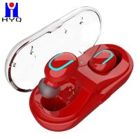 China Jieli V5.0 TWS Bluetooth Earbuds In-Ear with LED Light 50mAh Battery Type-C Charging for sale