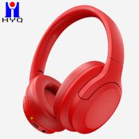 China Over - Ear Folding Wireless BT5.1 Bluetooth Headphone Active Noise Cancelling for sale