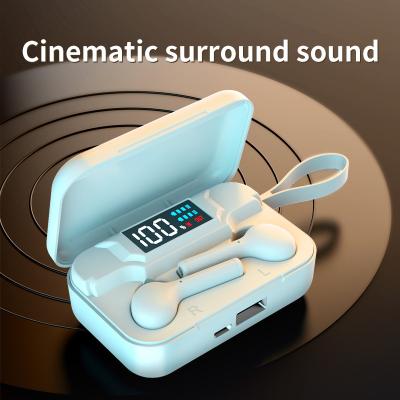 China 2600mAh Waterproof Headset With Bluetooth 5.1 IPX5 Charging Case Touch Control for sale