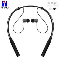 China Magnet In-Ear Neckband Bluetooth Headset Wireless 5.0 High Bass Sport Earphones IPX4 10H Battery for sale