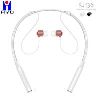 China Magnet In-Ear Neckband Bluetooth Headset Wireless 5.0 High Bass Sport Earphones IPX4 10H Battery for sale