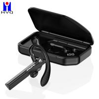 China Mon Eearhook Wireless Bluetooth Earpiece Hands Free QCC Earphones For Driving Office for sale