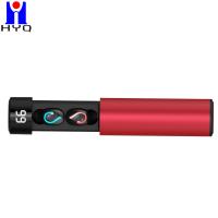 China TWS Wireless Earbuds V5.0 3D Stereo Bluetooth Headphones with LED Power Display 3500mAh Charging Case for sale