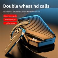 China TWS Business Single Earhook Bluetooth 5.1 Headset 10H Talk Time Hands-Free Noise Canceling for sale