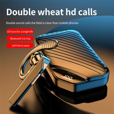 China TWS Business Single Earhook Bluetooth 5.1 Headset 10H Talk Time Hands-Free Noise Canceling for sale