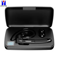 China Bluetooth Headset YYK520 Mono In Ear Noise Cancelling Wireless Earpiece 10H Talk Time LED Display for sale