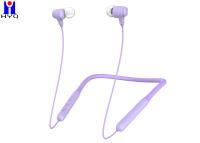 China Bluetooth 5.0 Neckband Earphones Wireless Sports Earbuds with 10mm Drivers 24H Playtime Purple for sale