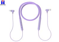 China Bluetooth 5.0 Neckband Earphones Wireless Sports Earbuds with 10mm Drivers 24H Playtime Purple for sale