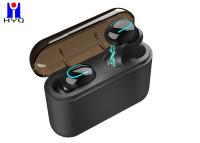 China Wireless Bluetooth 5.0 Earbuds IPX4 Waterproof 1500mAh Charging Case with Power Bank for sale