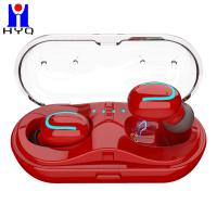China Mini TWS Bluetooth 5.2 Earphones IP4 Waterproof 20H Playtime with Charging Case for sale