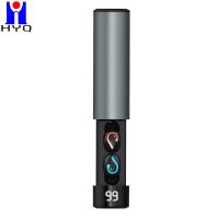 China TWS Bluetooth 5.0 Earbuds with 2600mAh Power Bank Charging Case IPX5 Waterproof for sale