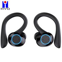 China Bluetooth 5.3 TWS Stereo Gaming Headset Sport Ear Hook Earbuds IPX4 Waterproof 50mAh Battery for sale
