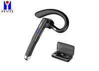 China OEM Bluetooth Headset Single Ear V5.3 Wireless Earpiece Hands Free For Driver Trucker for sale