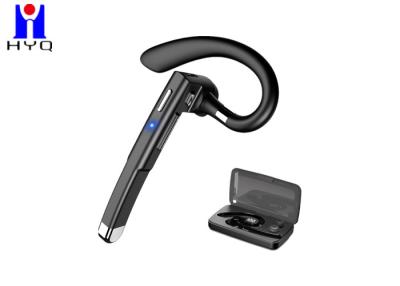 China OEM Bluetooth Headset Single Ear V5.3 Wireless Earpiece Hands Free For Driver Trucker for sale