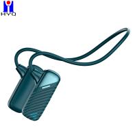 China Long Standby Waterproof Neckband Bluetooth Earphones with 16GB Built-in Memory and BT 5.3 for sale