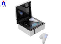 China Bluetooth 5.3 TWS Earbuds with IPX6 Waterproof 5H Playtime LED Display Touch Control for sale