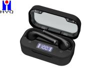 China Bluetooth 5.3 Wireless Earbuds with LED Display Charging Case IPX4 Waterproof 30mAh Battery for sale