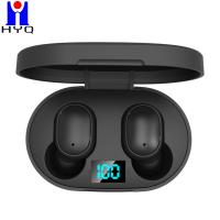 China Bluetooth 5.0 Noise Cancelling Earbuds IPX5 Waterproof TWS E6S 3D Stereo Wireless Earphones with 280mAh Charging Case for sale