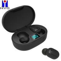 China Bluetooth 5.0 Noise Cancelling Earbuds IPX5 Waterproof TWS E6S 3D Stereo Wireless Earphones with 280mAh Charging Case for sale