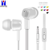 China Wired In Ear Earphones 3.5mm Round Cable 10mm Speaker 120cm TPE Durable for sale