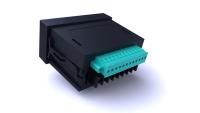 China Single Phase Multifunctional Power Meter , 2 Channel PMC100 for sale
