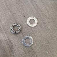 China Fast Thrust Ball Bearing 51105 Lubricated by Oil for Construction Machinery for sale
