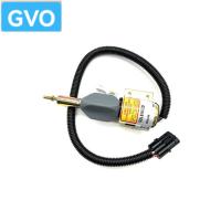 China 3935430 Excavator parts  engine 6BT oil cut-off solenoid valve flameout switch flameout device 3935432 SA-4755-24 for sale