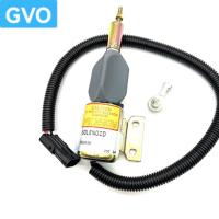 China 3935430 Excavator parts  engine 6BT oil cut-off solenoid valve flameout switch flameout device 3935432 SA-4755-24 for sale