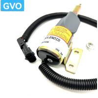 China 3935430 Excavator parts  engine 6BT oil cut-off solenoid valve flameout switch flameout device 3935432 SA-4755-24 for sale