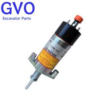 China Excavator Parts Fuel Solenoid Stop Solenoid 155-4653 24V for E330B Engine 3306 3406 for sale