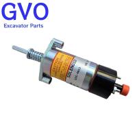 China Excavator Parts Fuel Solenoid Stop Solenoid 155-4653 24V for E330B Engine 3306 3406 for sale