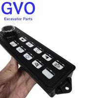 China 312703170 80368987 Throttle Knob Switch Air Conditioning Control Panel for XCMG XE135C XE235C for sale