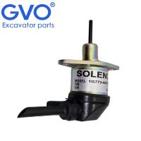 China Stop Solenoid Valve 1G772-60012 Fuel Shut Off Solenoid 1G772-60014 for Kubota V3300 V3600 for sale