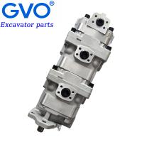 China Komatsu WA400 WA450-3 WA470-1 WA500-3 Wheel Loader Hydraulic Gear Pump Assembly 705-52-31130 705-56-34240 for sale