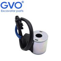 China 24V Pilot Safety Lock Solenoid Valve Coil for Sunward SWE230 SWE360 Excavator for sale