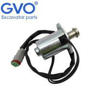 China Excavator Parts Catterpillar 320D Swing Motor Solenoid Valve 24V for sale