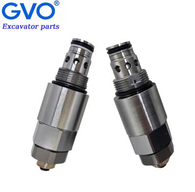 China GVO 2420-1220 2125-1226 Auxiliary Relief Valve Pressure Relief Valve Safety Valve DH150-7 SH120A3 Excavator Parts for sale