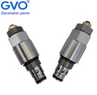 China GVO 25/221161 25221161 Auxiliary Relief Valve Pressure Relief Valve Hydraulic Safety Valve JS130 Excavator Parts for sale