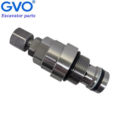 China GVO 9203497 Auxiliary Relief Valve Pressure Relief Valve Hydraulic Safety Valve EX120-5 EX120-6 Excavator Parts for sale